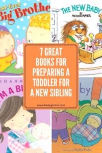 7 Great Books for Preparing a Toddler for a New Sibling
