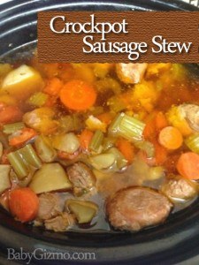 Recipe: Crock Pot Sausage Stew.