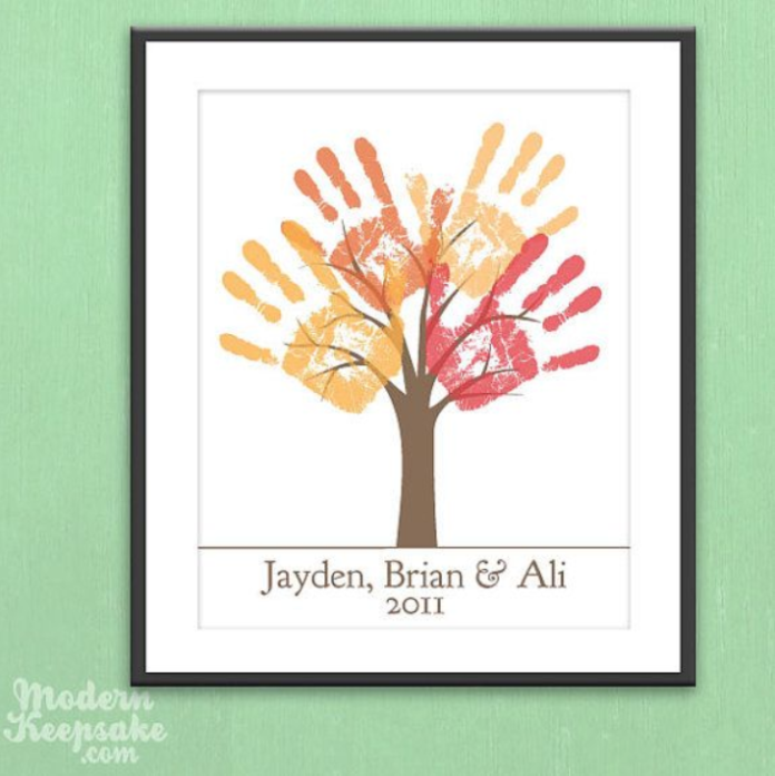 Ten Darling Hand Print Projects