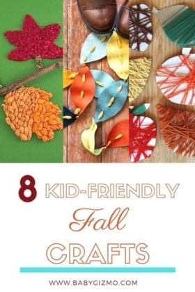 8 Kid-Friendly Fall Crafts – | Baby Gizmo