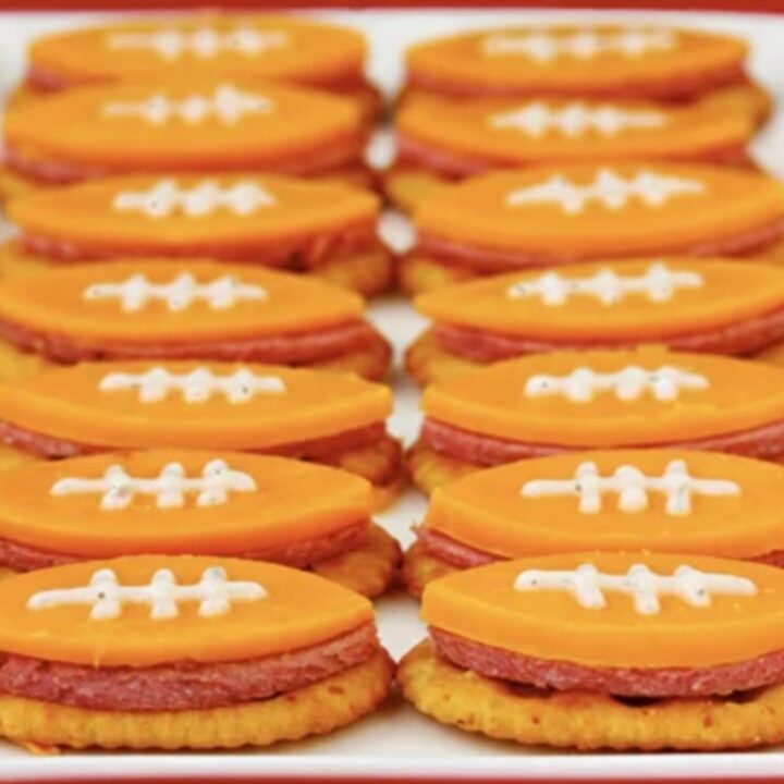 Football Themed Snacks and Desserts