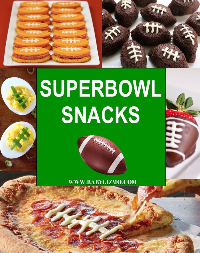 Football Themed Snacks and Desserts