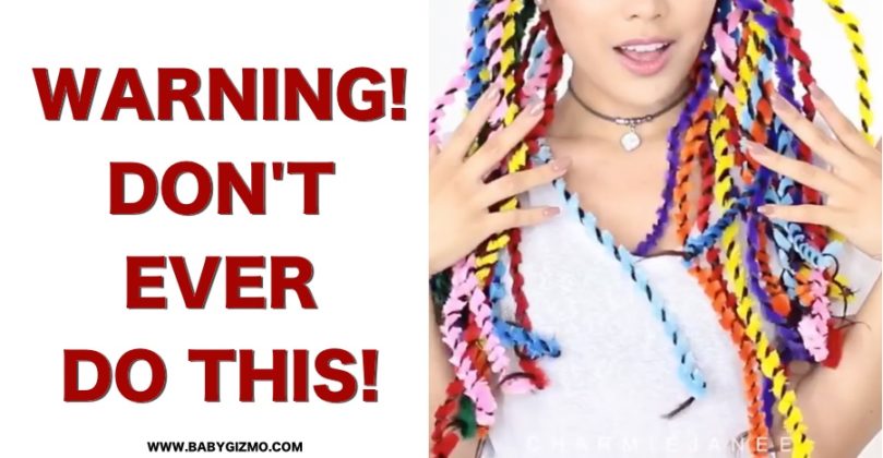 Never Let Your Kids Do the Pipe Cleaner Hair Trick – | Baby Gizmo