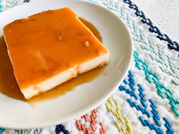 Easy Caramel Flan Recipe – | Baby Gizmo