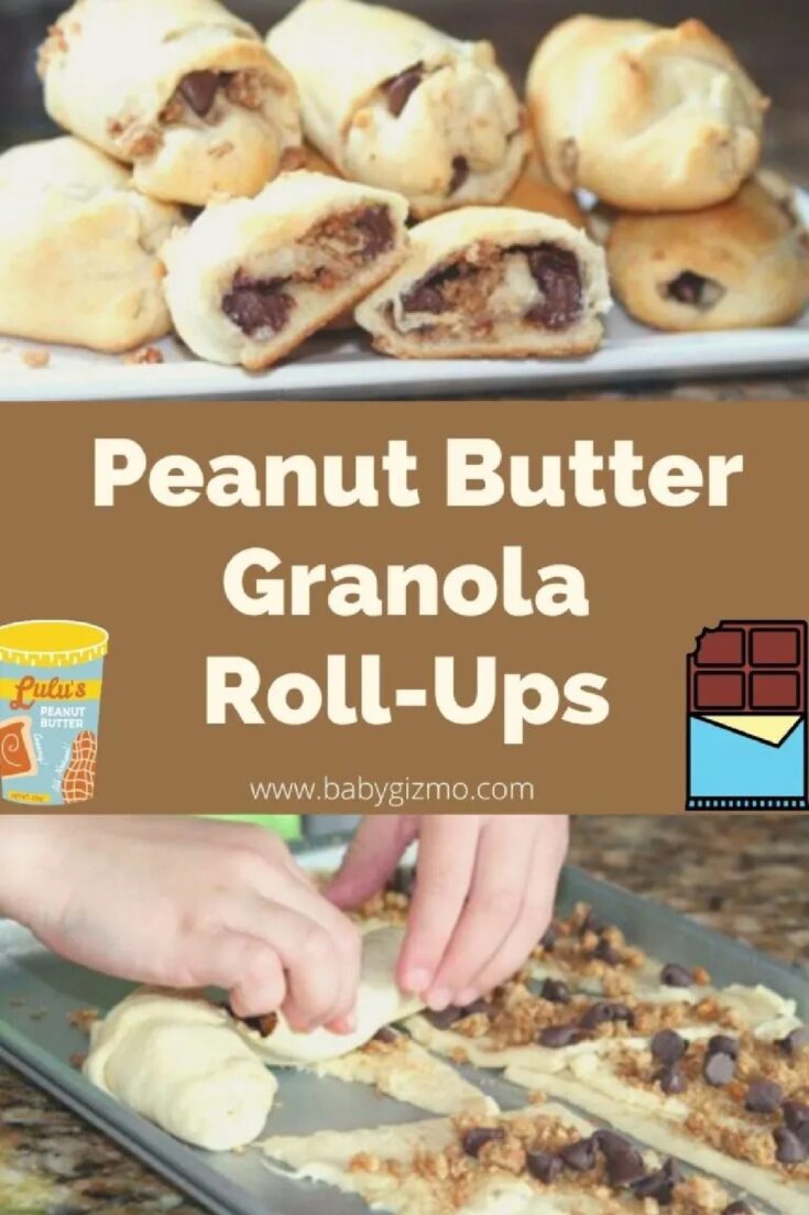Peanut Butter Granola Roll-Ups Recipe
