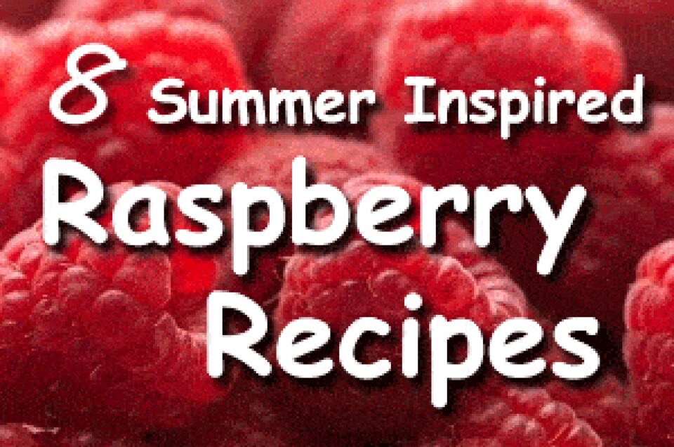 8 Summer Inspired Raspberry Recipes