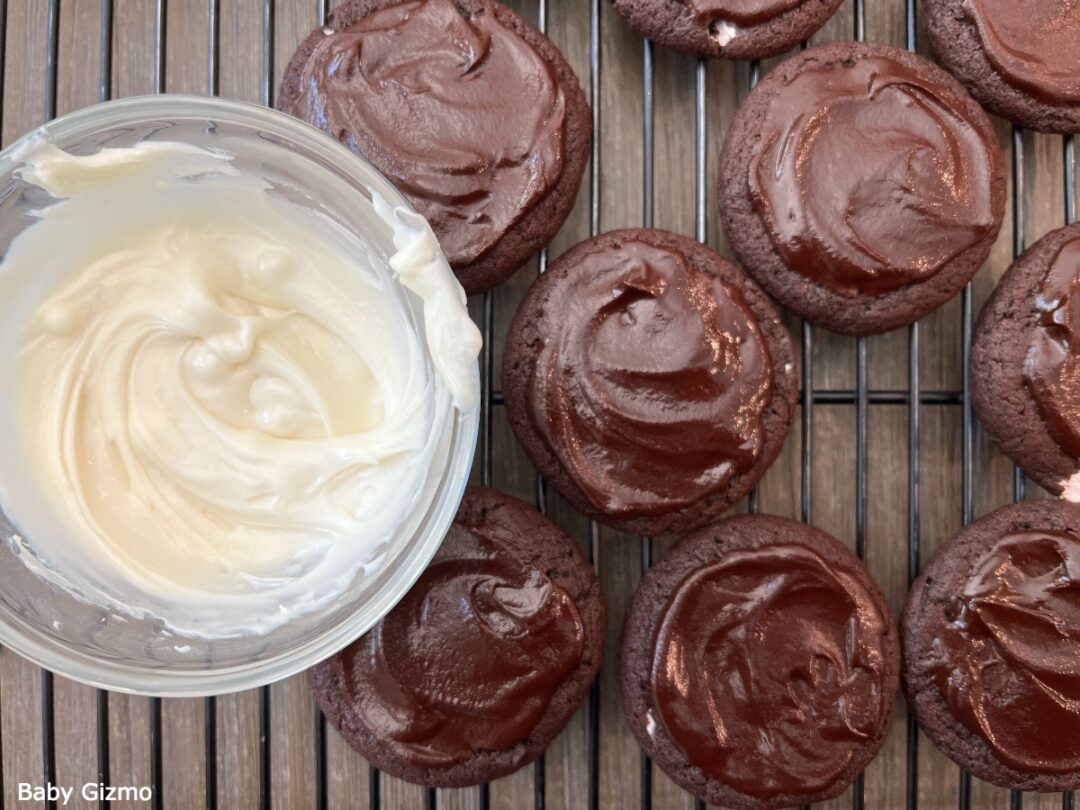 Chocolate Mallow Cupcake Cookies Crumbl Copycat Recipe - Baby Gizmo