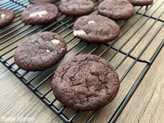 Chocolate Mallow Cupcake Cookies Crumbl Copycat Recipe - Baby Gizmo
