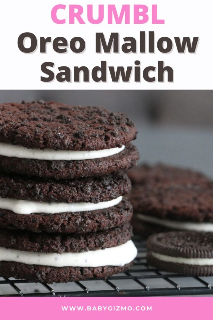 Crumbl Oreo Mallow Sandwich Cookies Copycat Recipe – Baby Gizmo