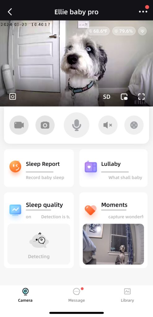 Smart Monitoring Simplified: A Review of the Ellie Baby Pro Smart Baby Monitor – | Baby Gizmo